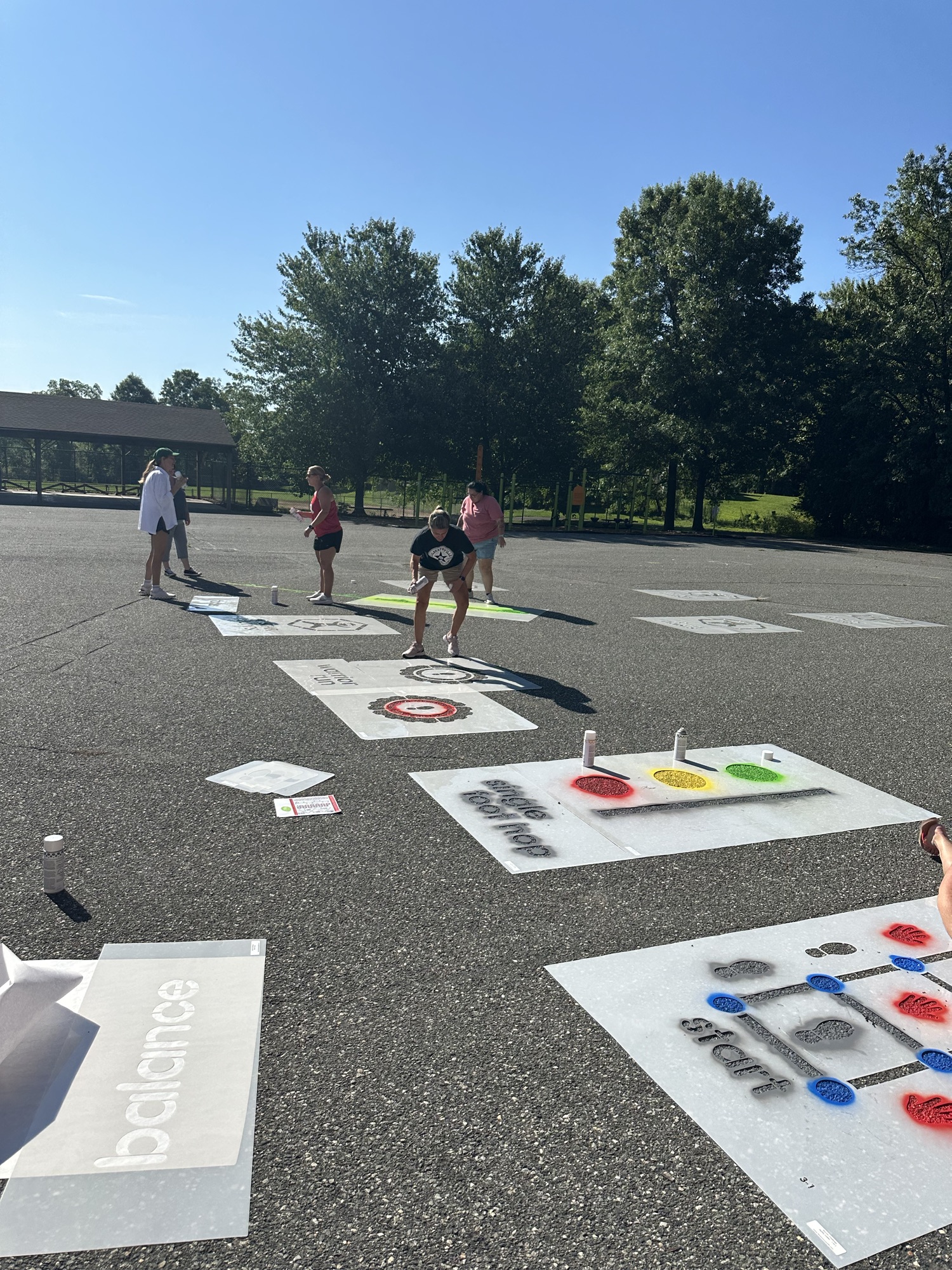 Check out our new sensory path at GES! – Gilbertsville Elementary HSA